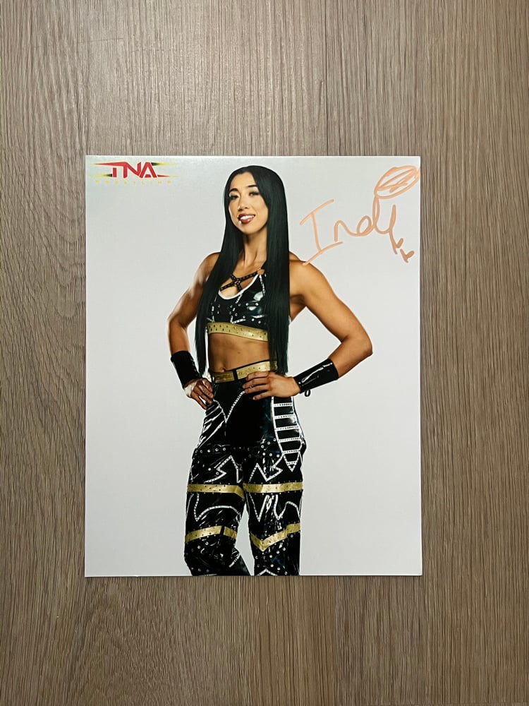 TNA SIGNED 8x10 | Indi Wrestling