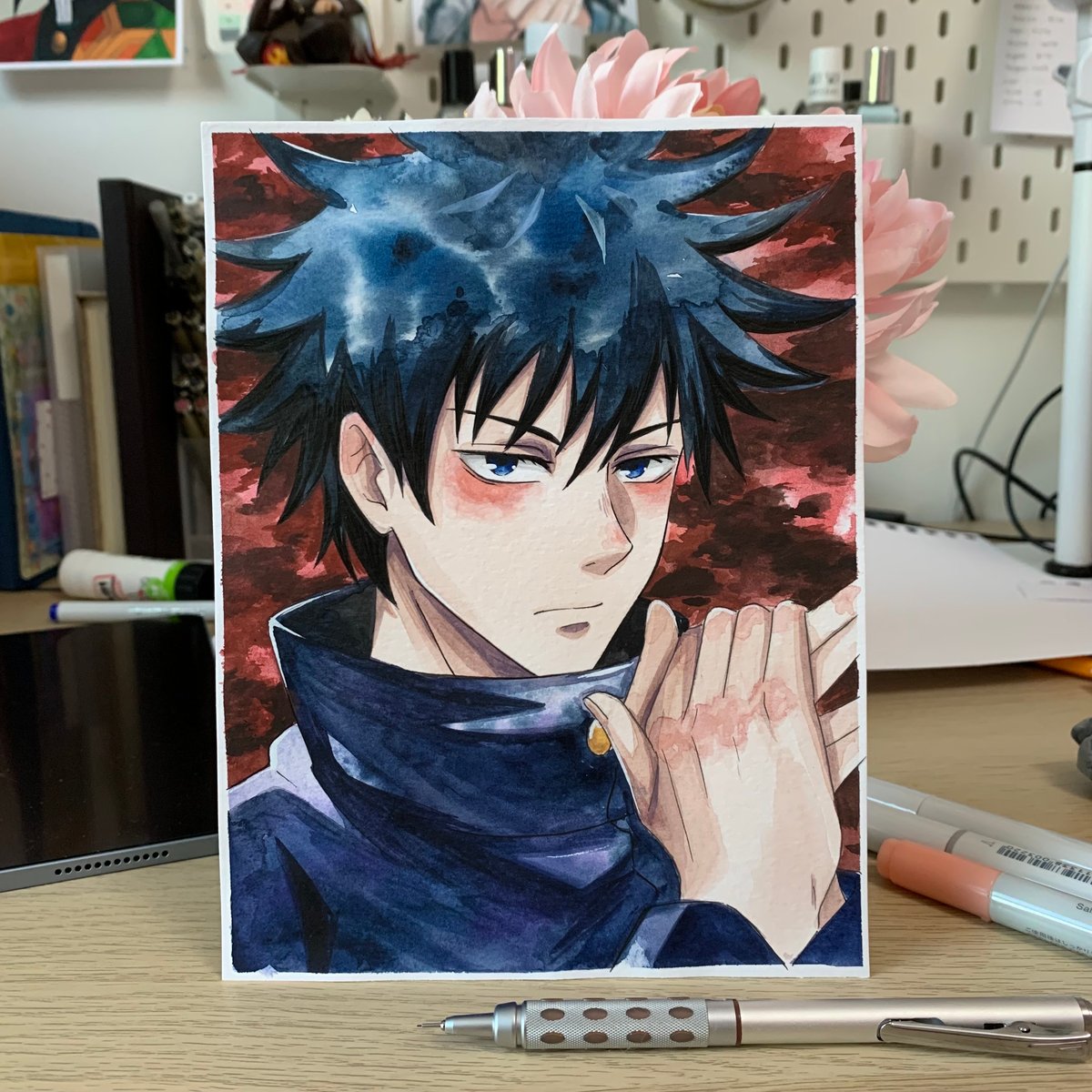 Megumi art print | lainahsart