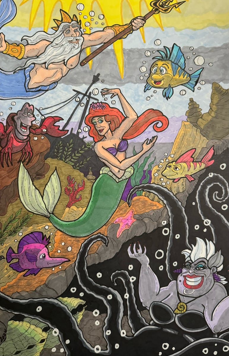 Little Mermaid Print | Myron Lauzon