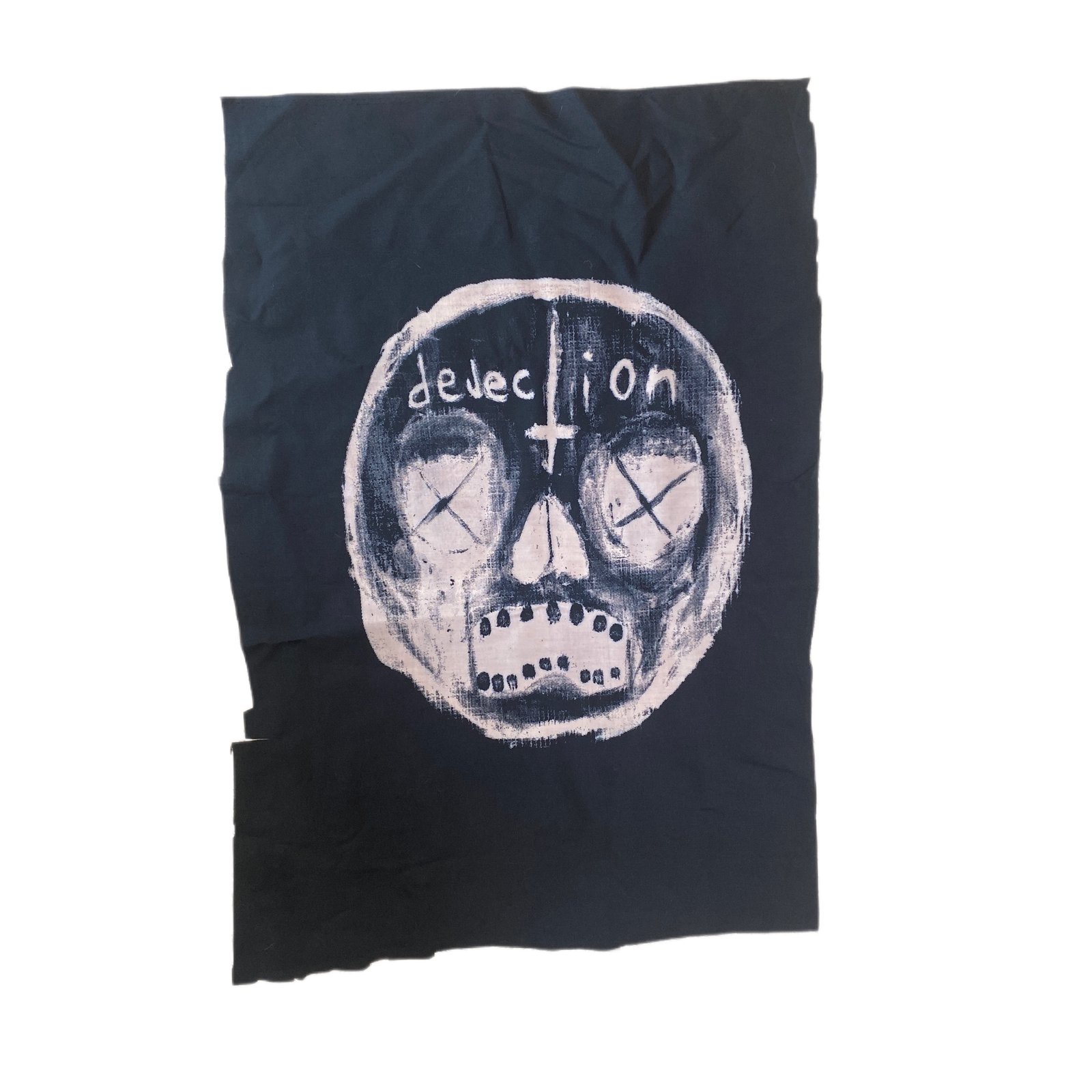 Oversized Mortician screenprinted patch | Dejection.