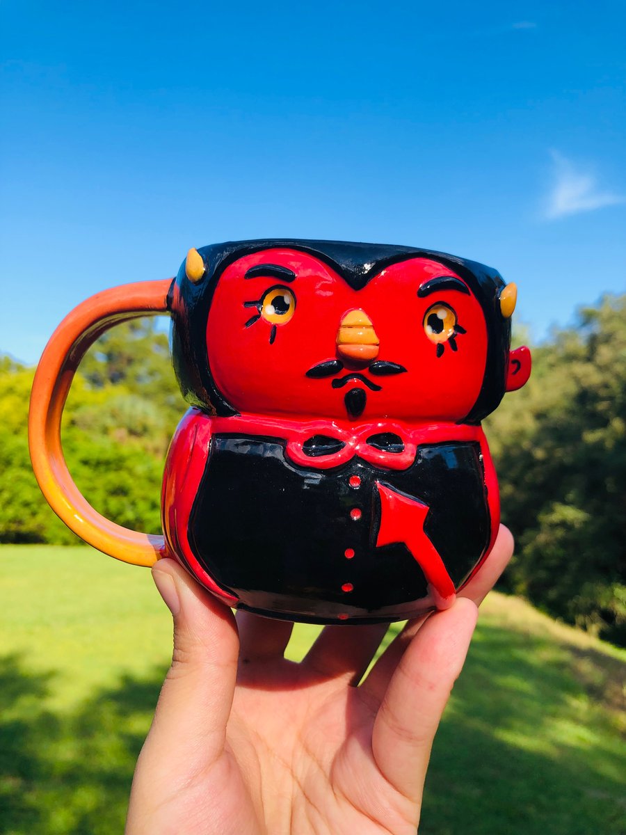 Little Devil Mug | Cute and Clay