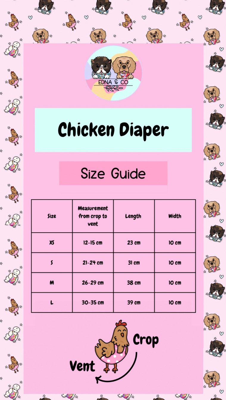 Polka Dot - Chicken Diaper | Edna & Co