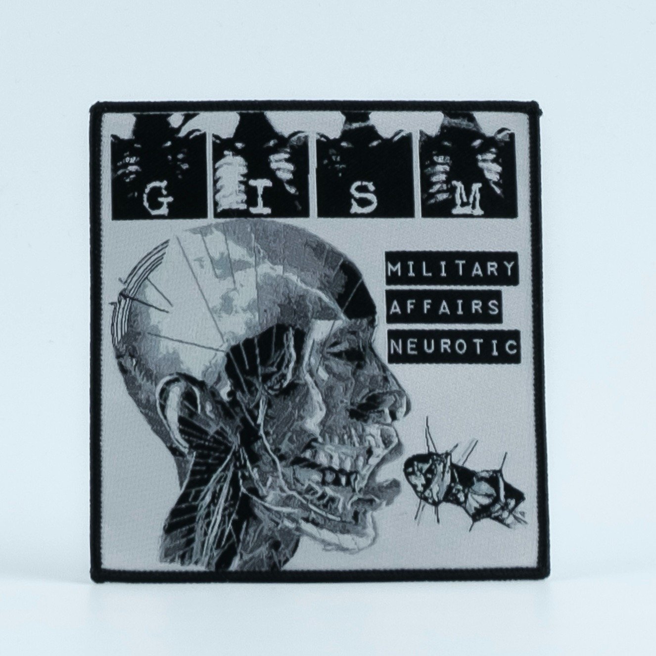 G.I.S.M. - Military Affairs Neurotic Woven Patch | Armed With Hammers Productions