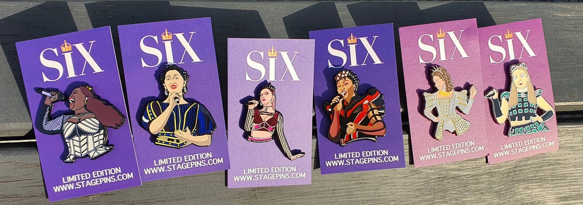 Six Queens | Stage Pins