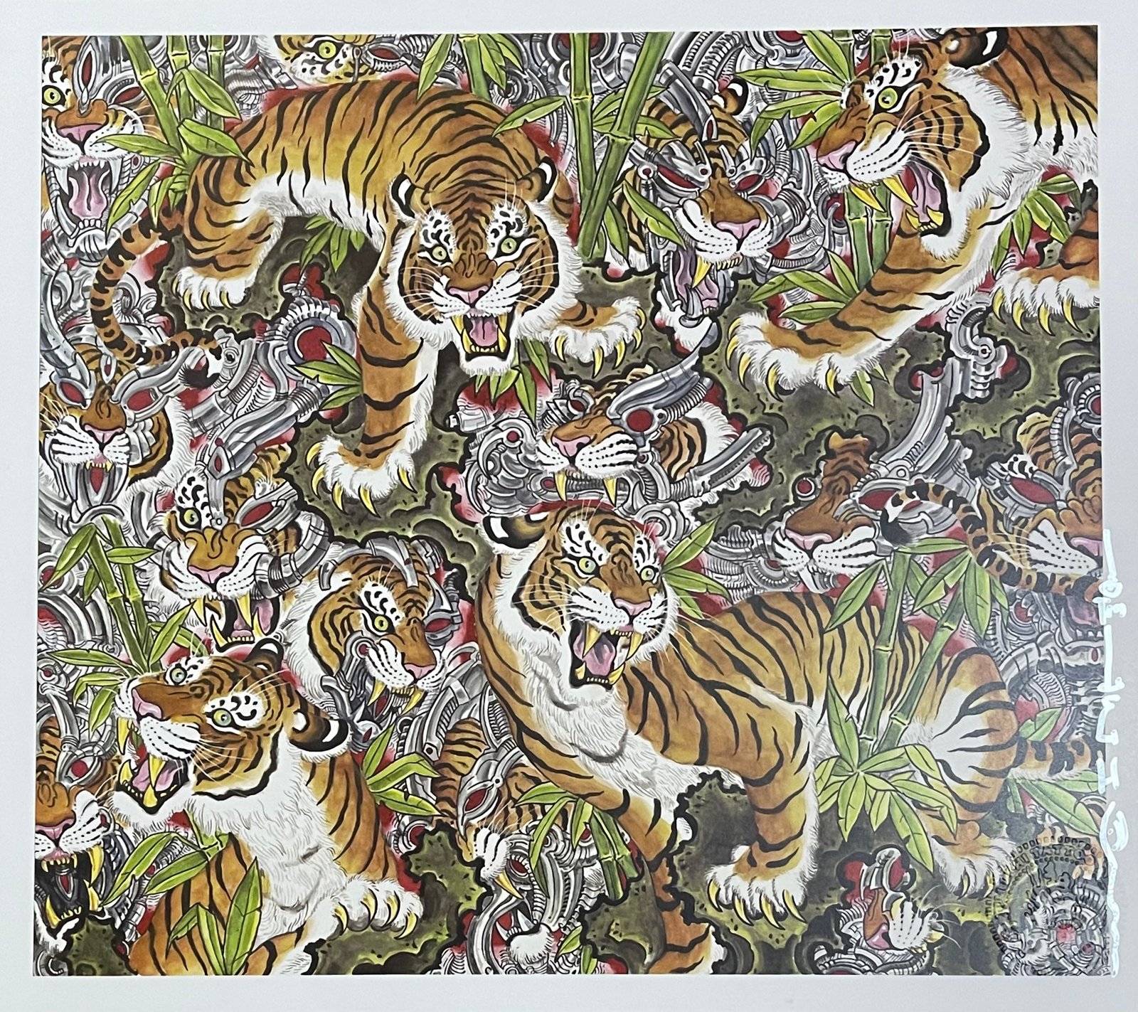 tim-lehi-jungle-mech-tigers-signed-print-tim-lehi