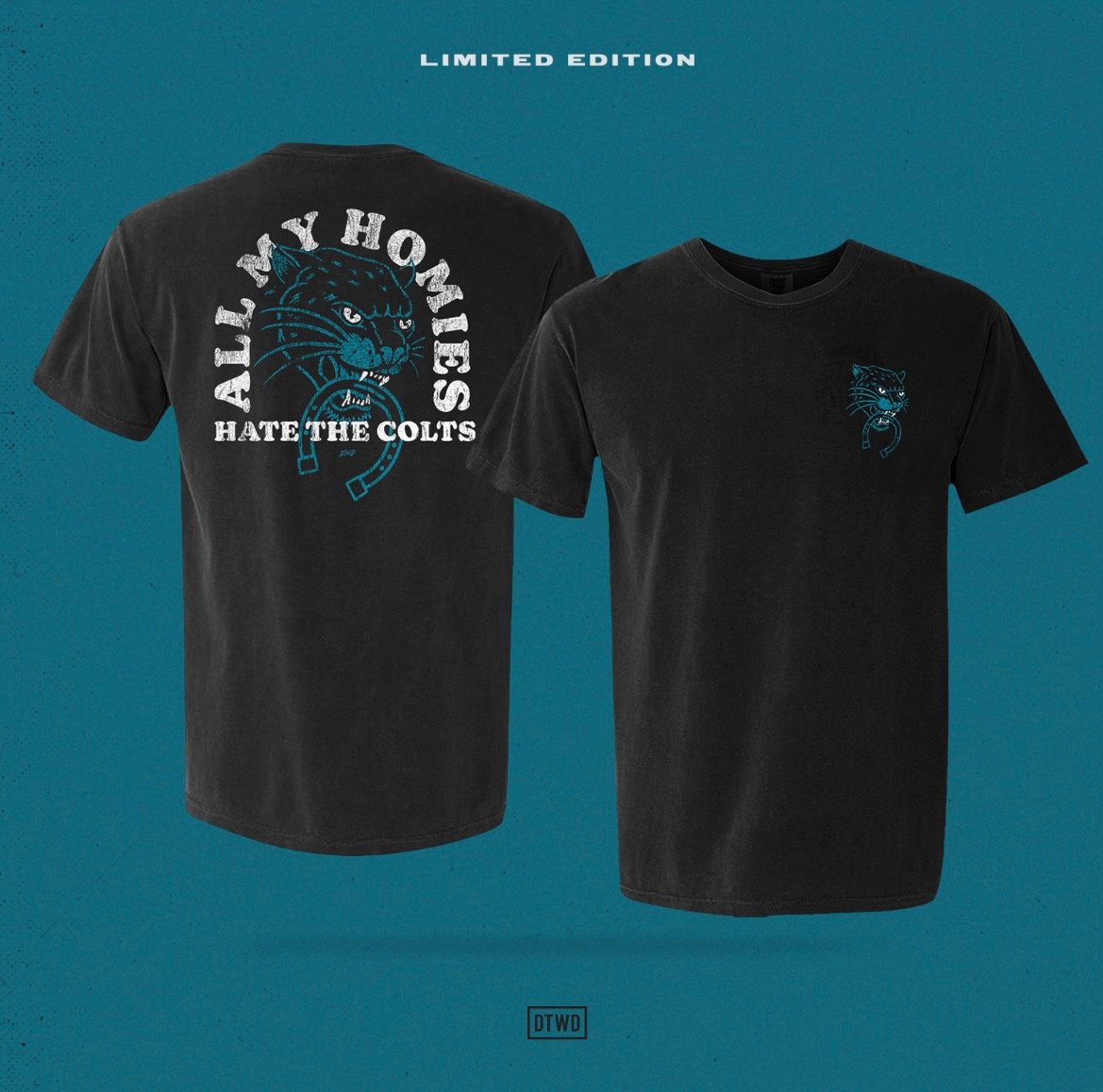 Dtwd All My Homies Hate The Colts Tee