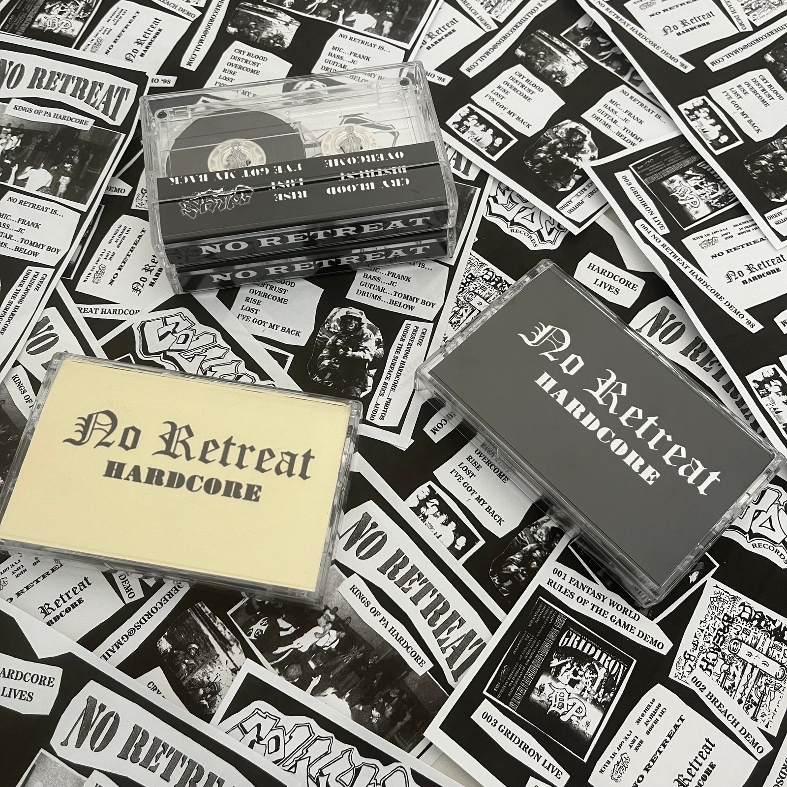 NO RETREAT-HARDCORE DEMO 98 REISSUE | Collyde