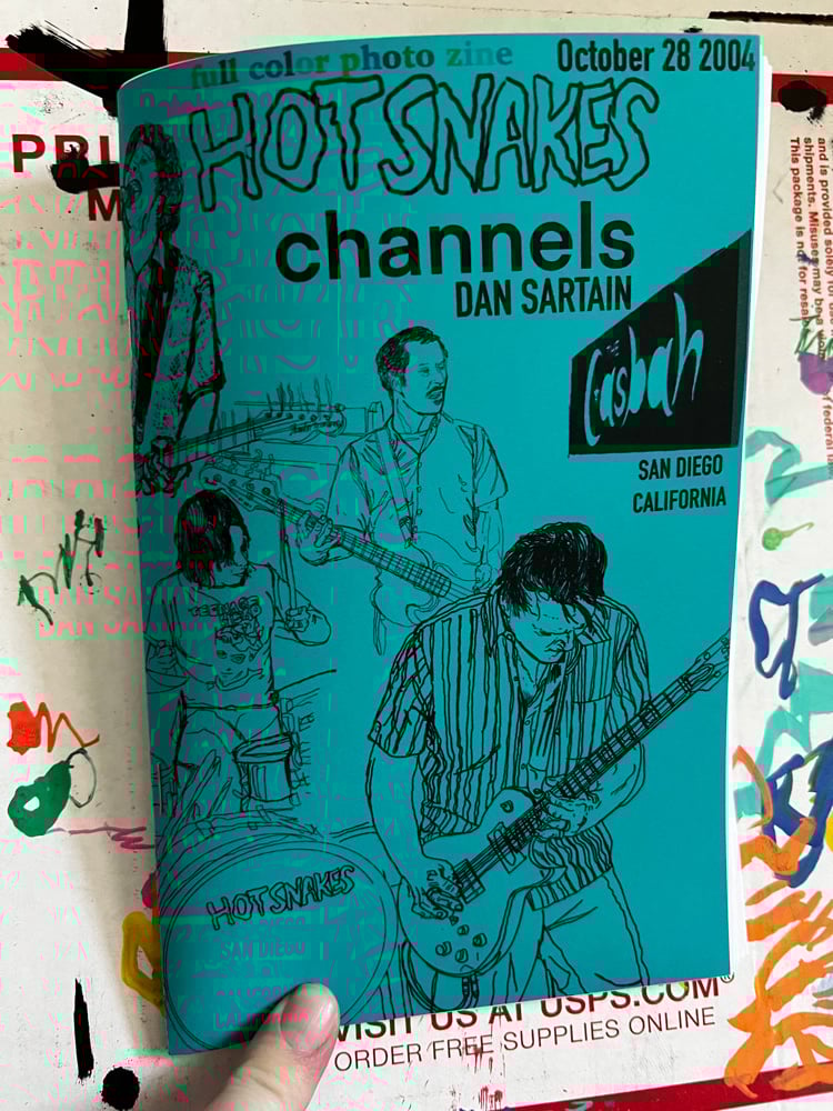 Hot Snakes Channels Dan Sartain at casbah zine | styrofoamrecords