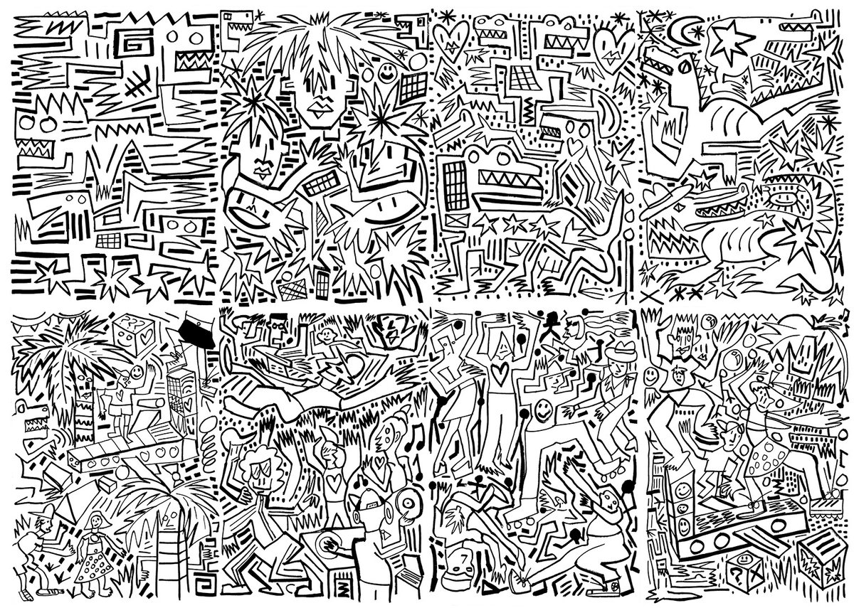 Free Style Drawings | Charlie Evaristo-Boyce Gallery