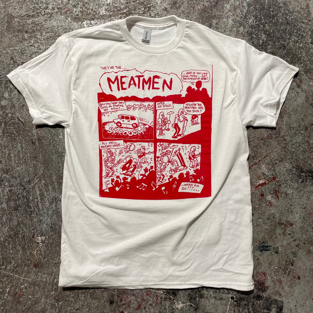 The Meatmen (last M left) | Pogo Printing