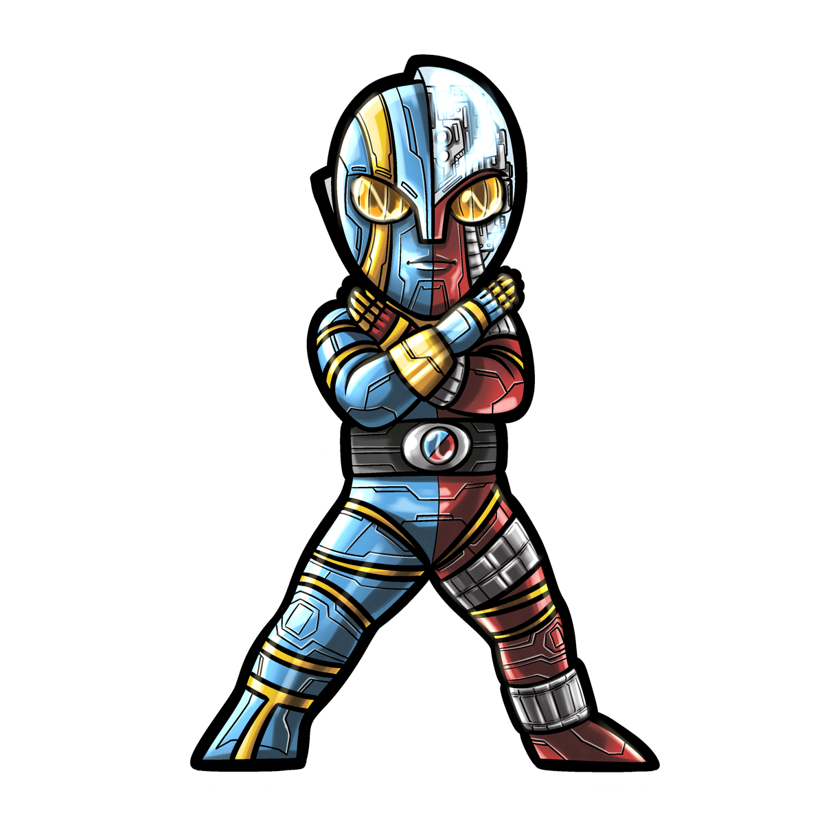 Kikaider Sticker | Spumoni Toys Co.