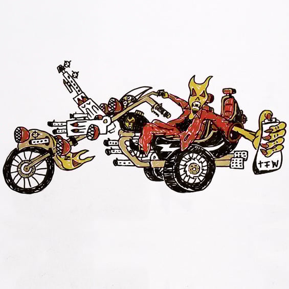 Unruly Gallery — Demon Hell Rider / PETRO