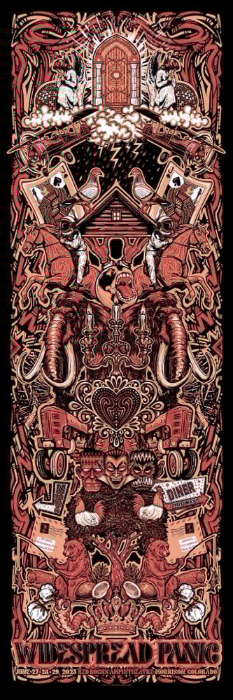 Widespread Panic 6/27-29/2025 | Home Team Graphics