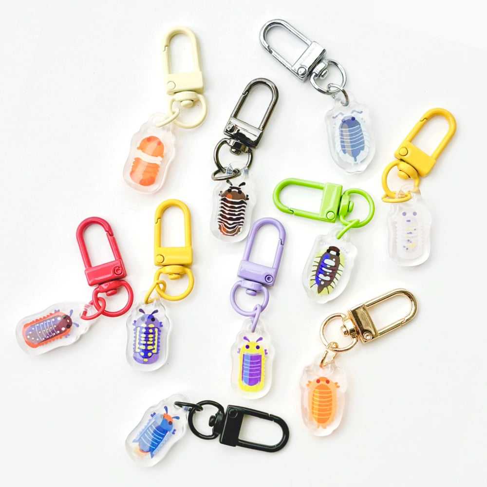 Isopod Mini Mystery Charms | Microbiome Arts