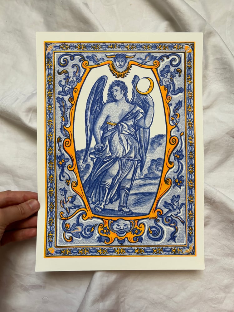 Trans Angel Riso Print | rejka