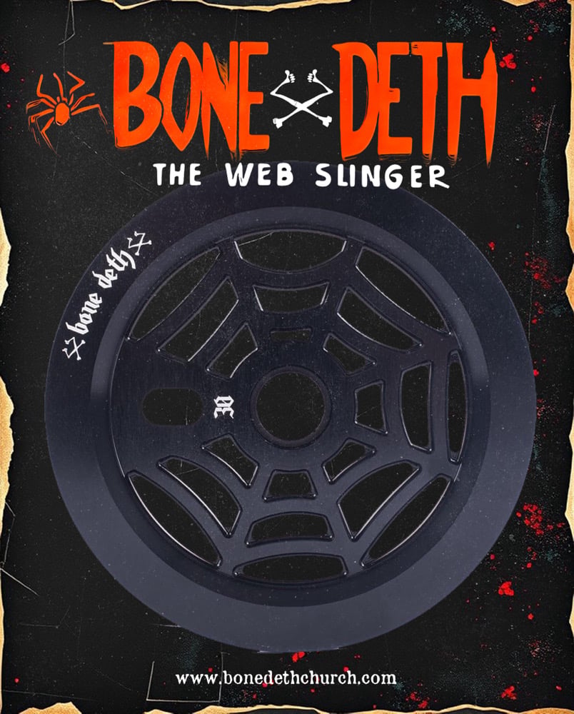 Web Slinger Sprocket | BONE DETH STITCHES