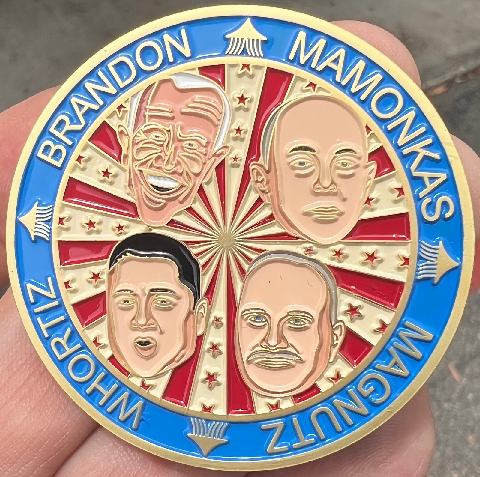 FOUR RING CIRCUS COMMEMORATIVE COIN | OLD PATROL HQ / FIERCE 5%