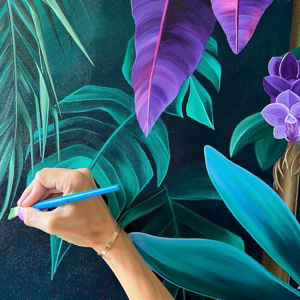 Custom Painting Deposit | Original Art by Halley Dawn