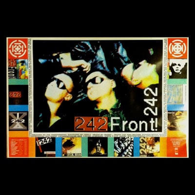 WAX TRAX! - Poster/ Wire Logo | Wax Trax! Records