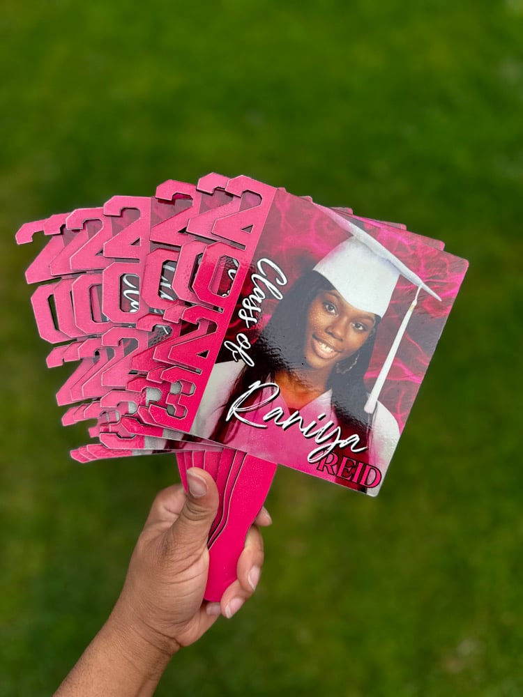 Custom Celebration Fans | Angelica's Custom Designs LLC