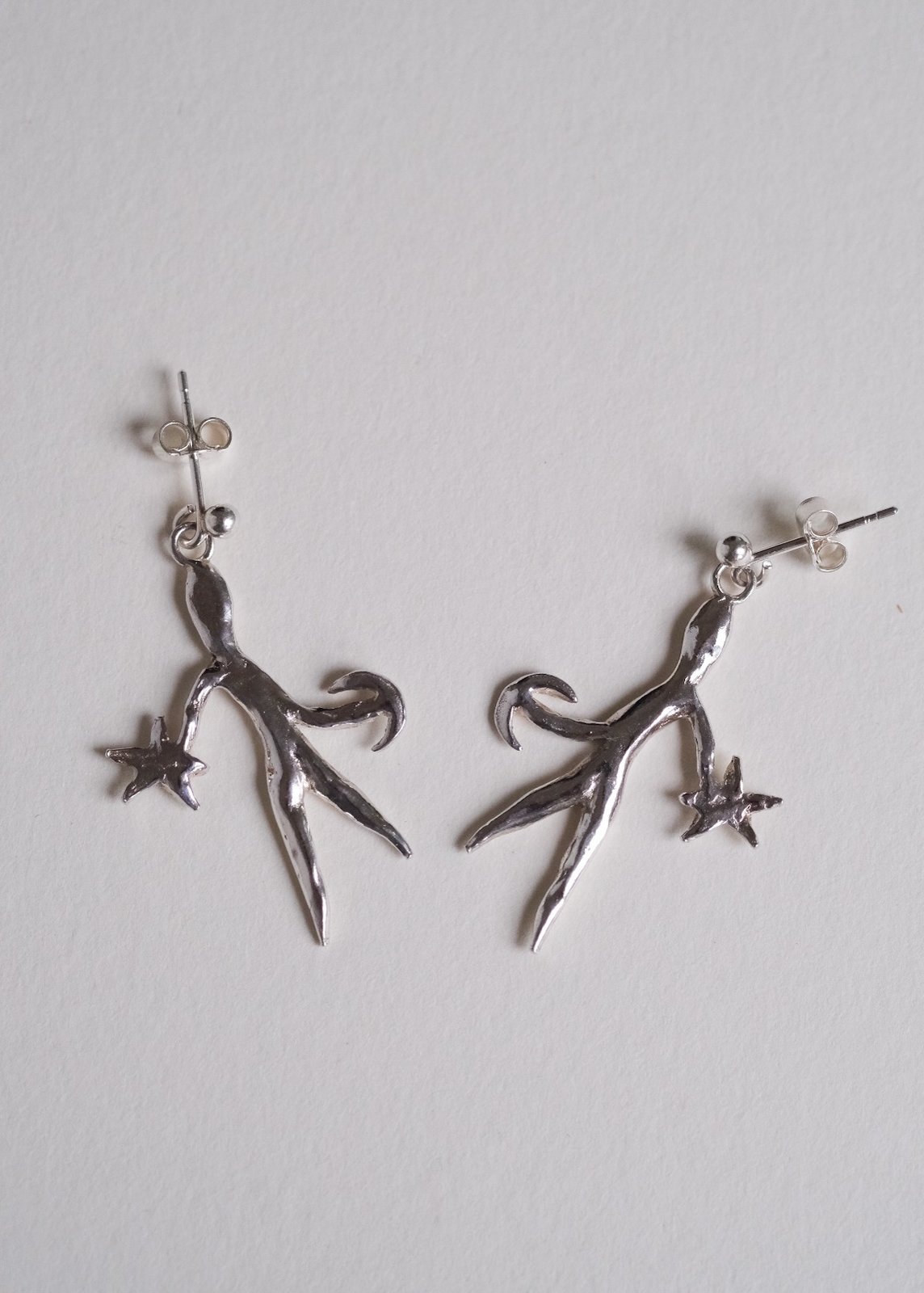 Dancer Earrings - Sterling Silver | Behold Relics
