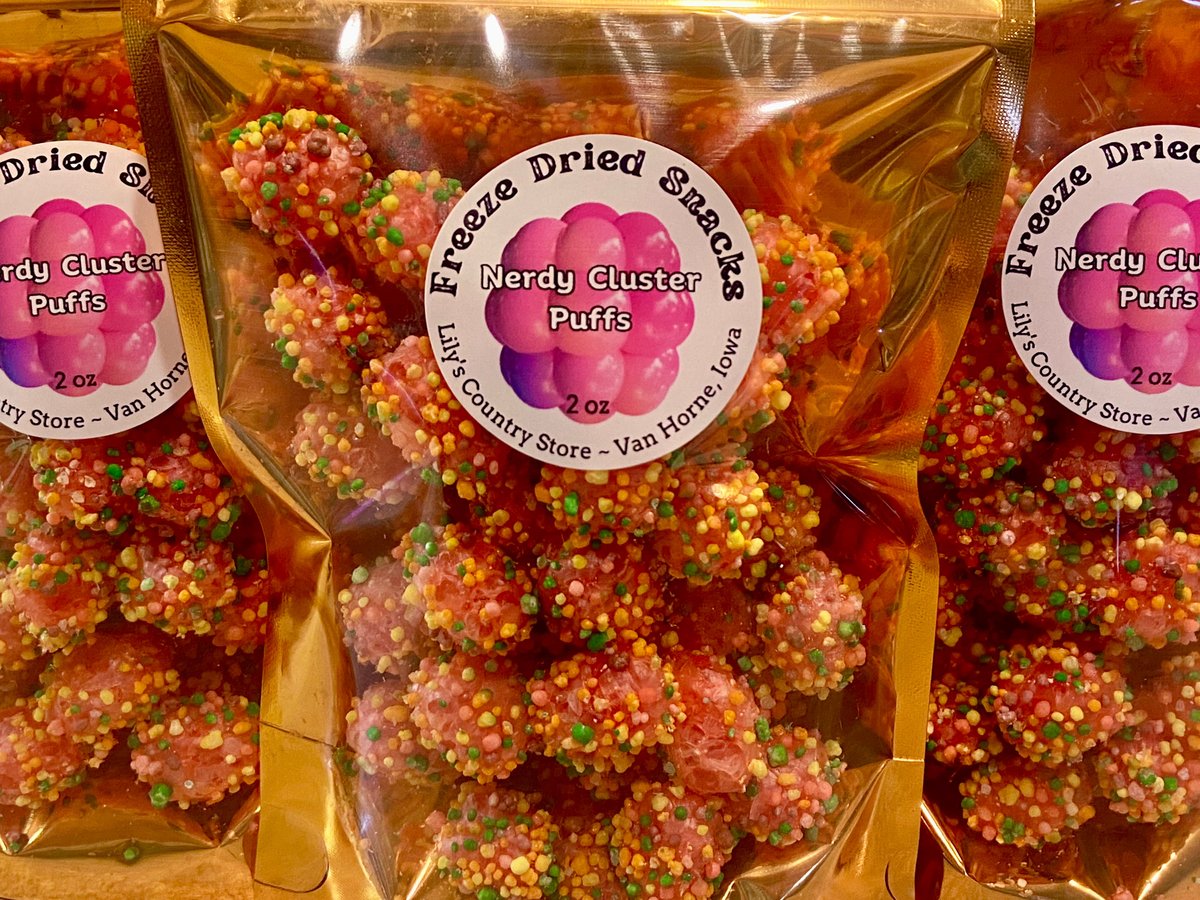 Nerdy Cluster Puffs | Lily's Country Soaps