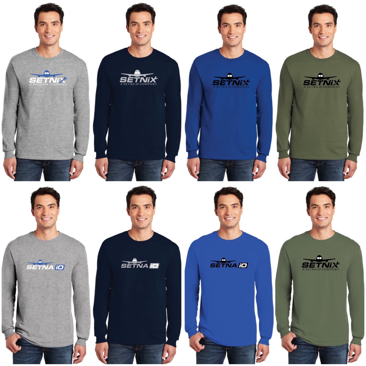 Setnix & Setna Long Sleeve Tee Shirt(Unisex) | Setnix Apparel