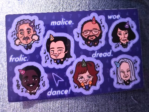 Severance Stickers | Sleepy Tofu Co.