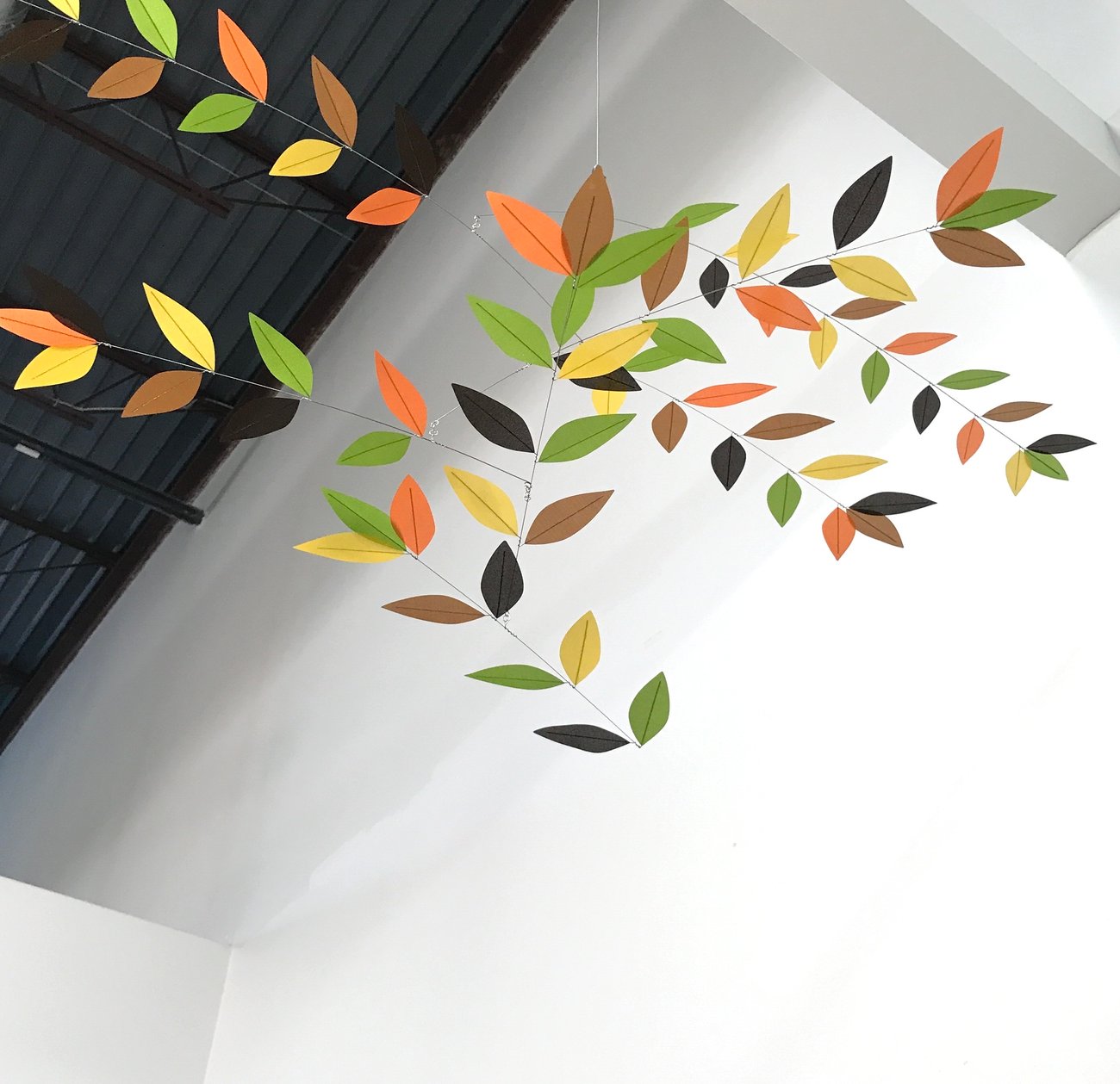 Timeline | Stylized Leaf Mobile | Jan R. Carson