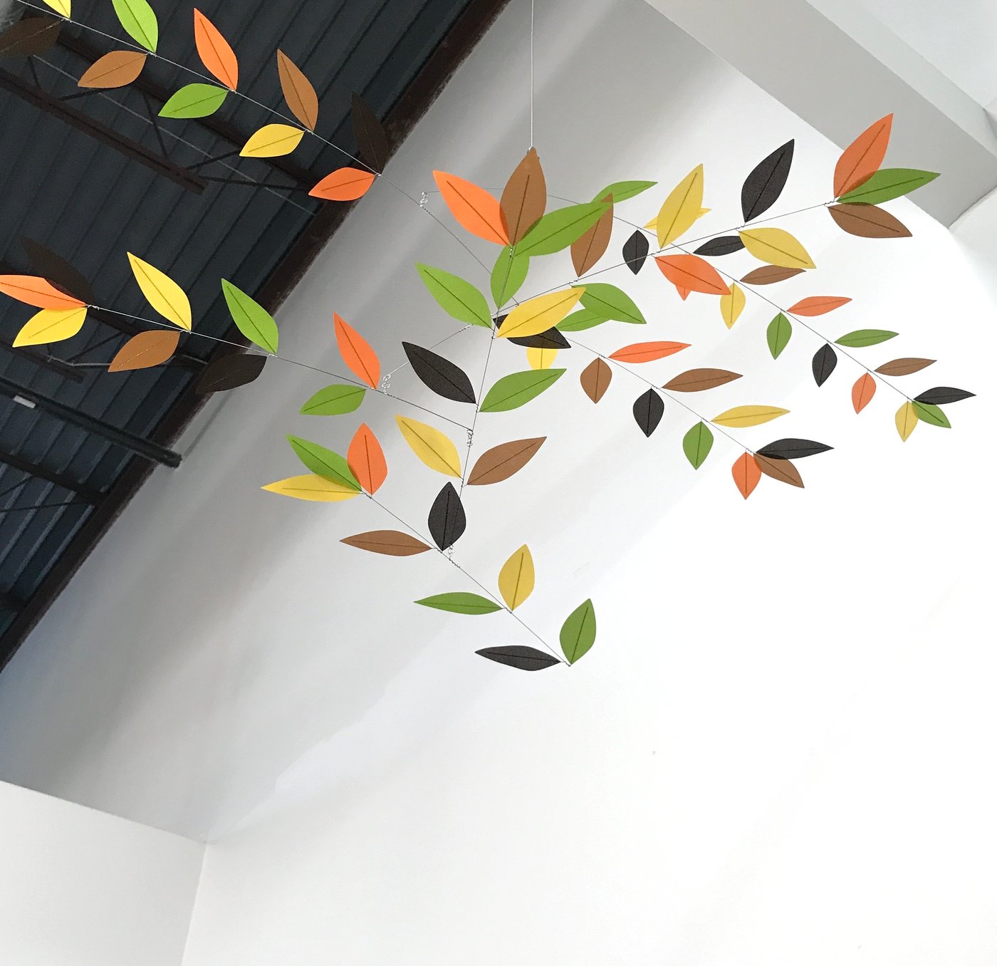 Timeline | Stylized Leaf Mobile | Jan R. Carson