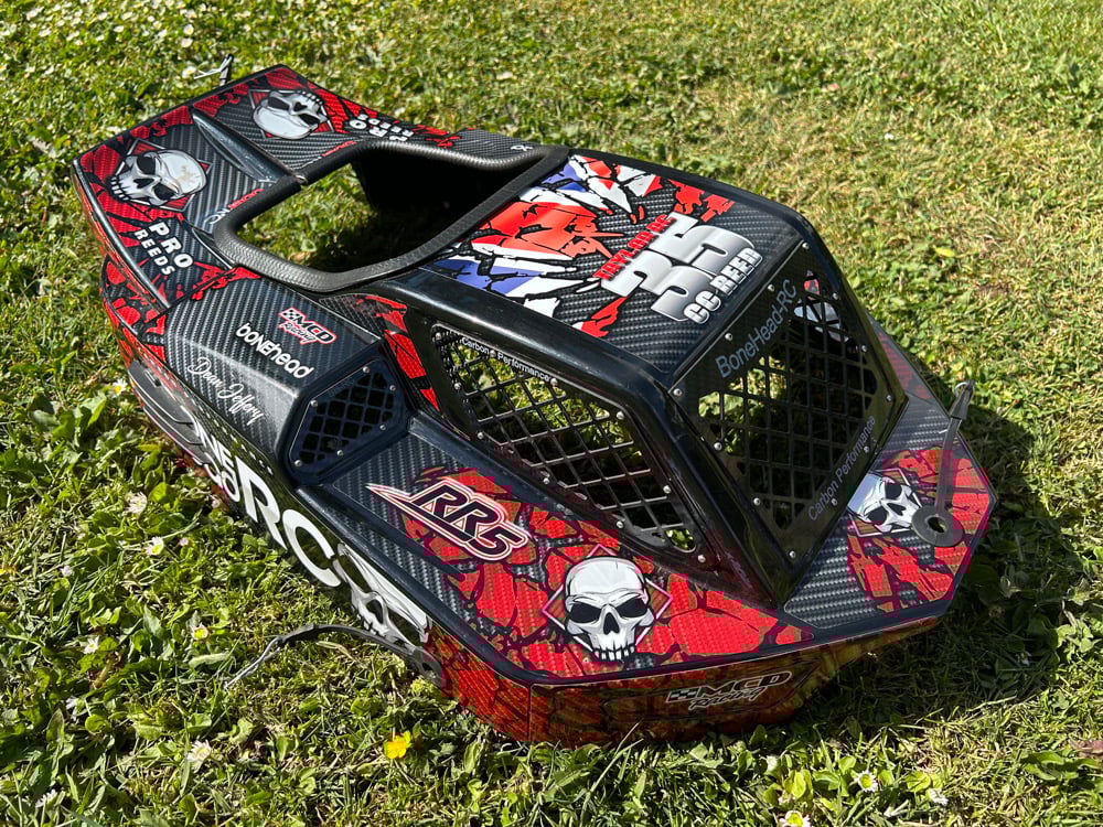 BoneHead RC upgraded MCD RR5 carbon fibre windows | BoneHead-RC