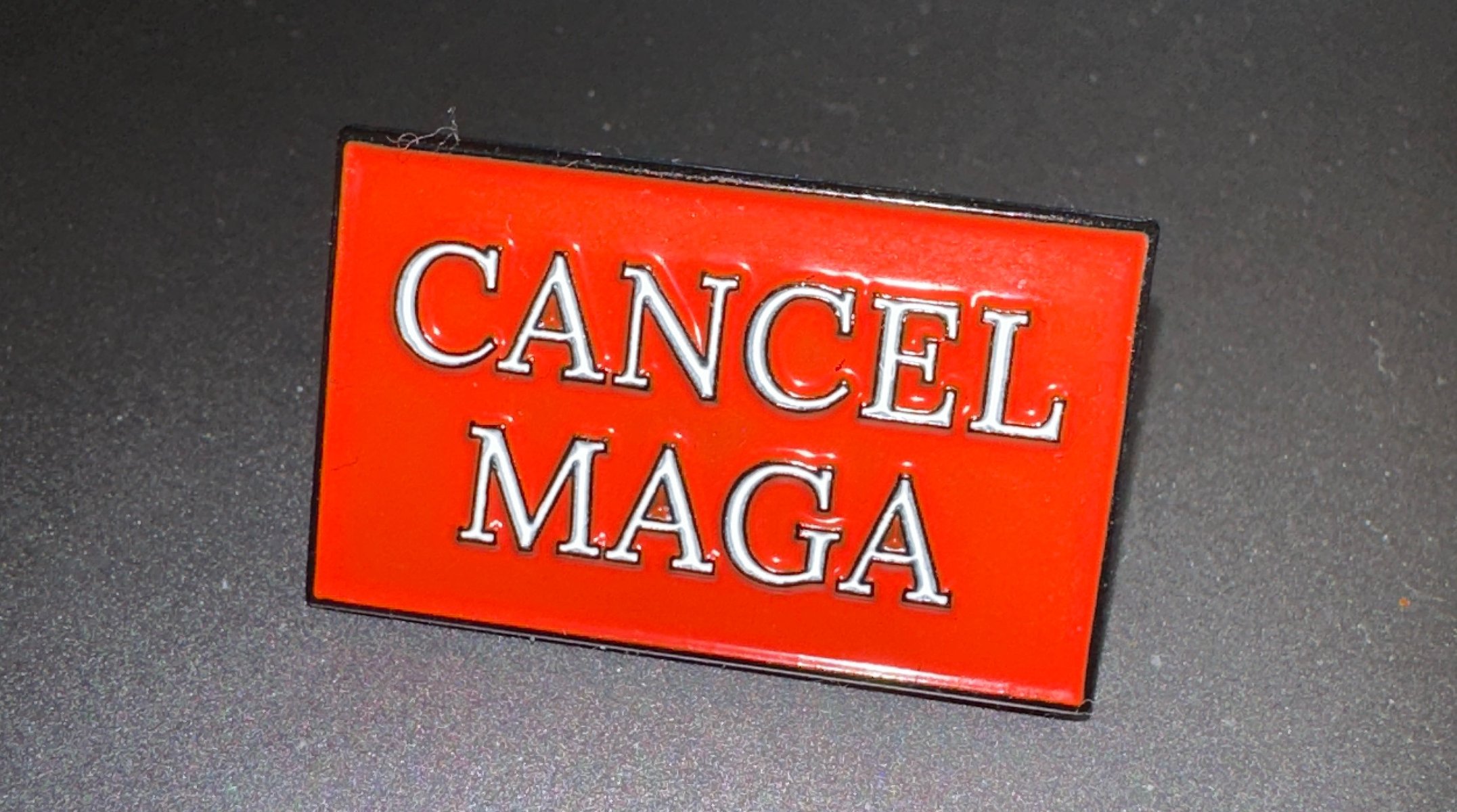 Cancel MAGA metal badge | XCLAIM - Al Barile’s Original Boston Hardcore ...
