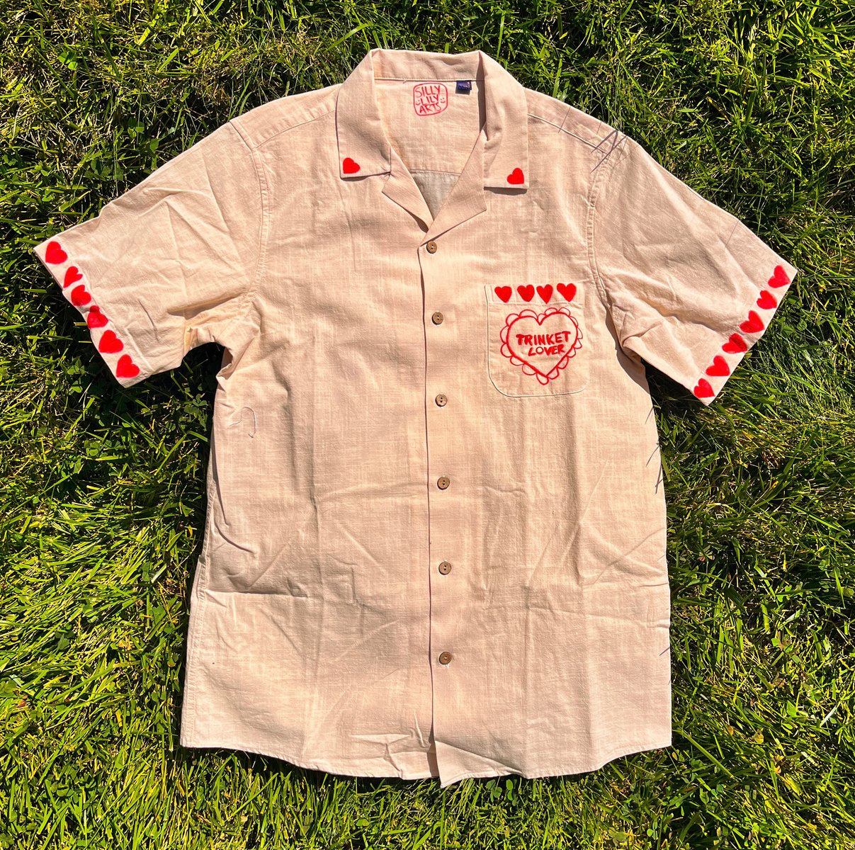 Trinket Lover Button Up | Silly Lily Arts