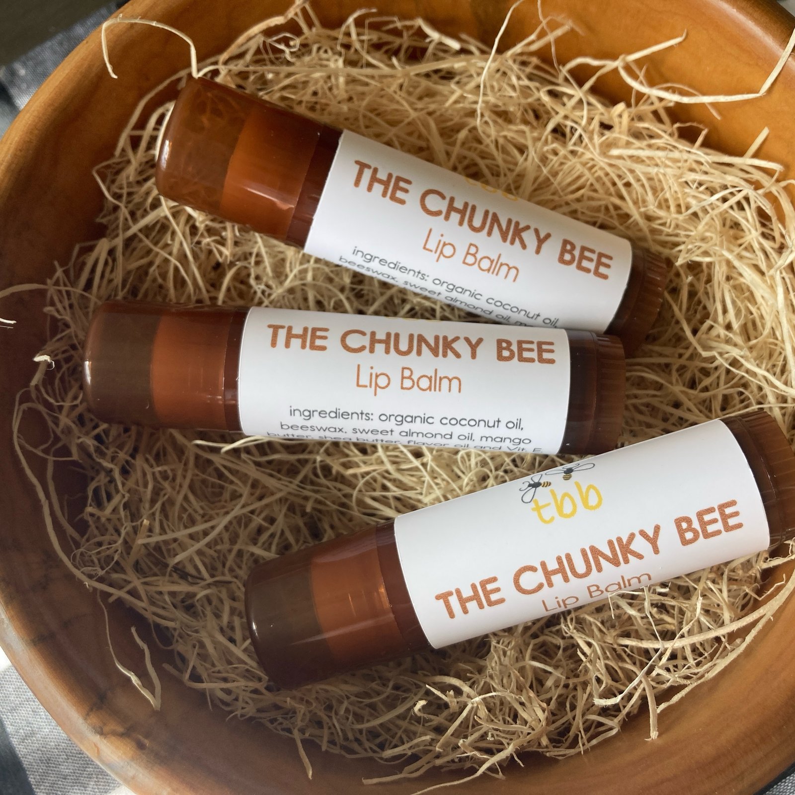 THE CHUNKY BEE Lip Balm | The Beekeeper’s Basket