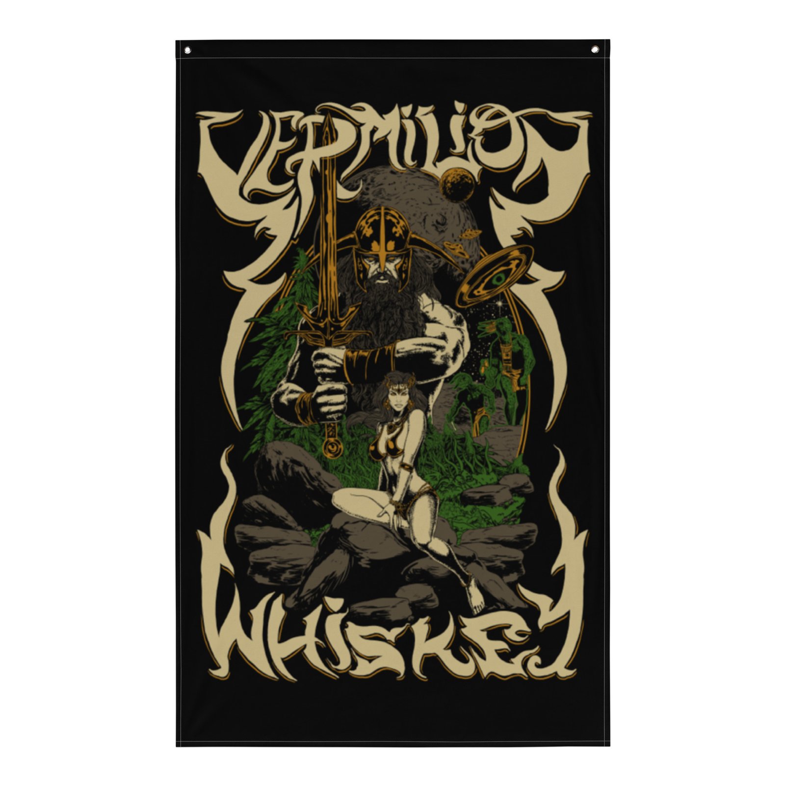 VW Barbarian Flag (On Demand) | Vermilion Whiskey