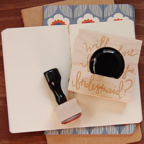 FULLY CUSTOM stamps / madeinthefold