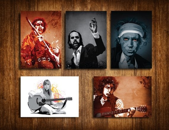 Music Postcards | MarkReihill