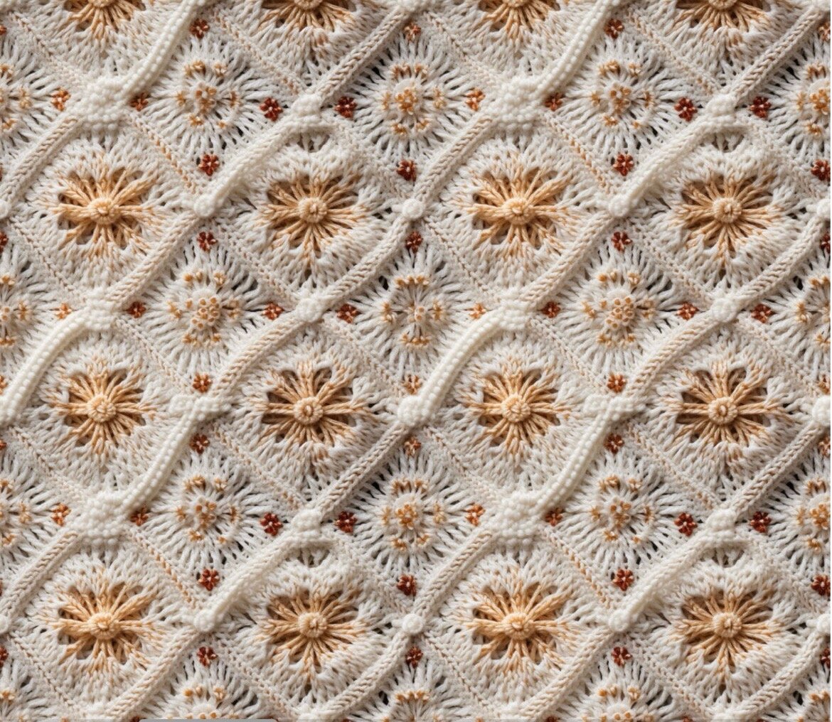 Cream/rust Set | Sew Darn Cute