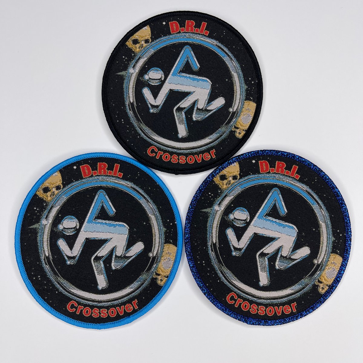 D.R.I. - Crossover Woven Patch | Armed With Hammers Productions