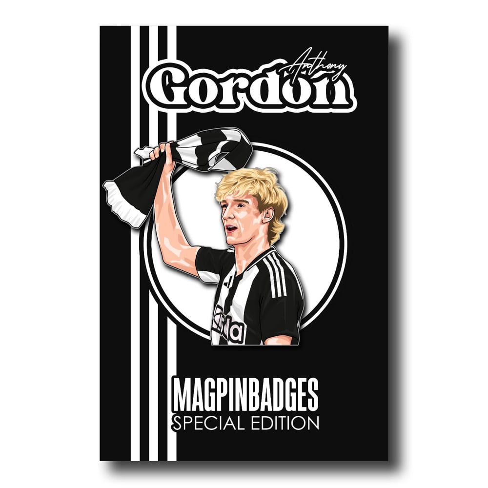 Anthony Gordon #2 - Cup Special | magpinbadges