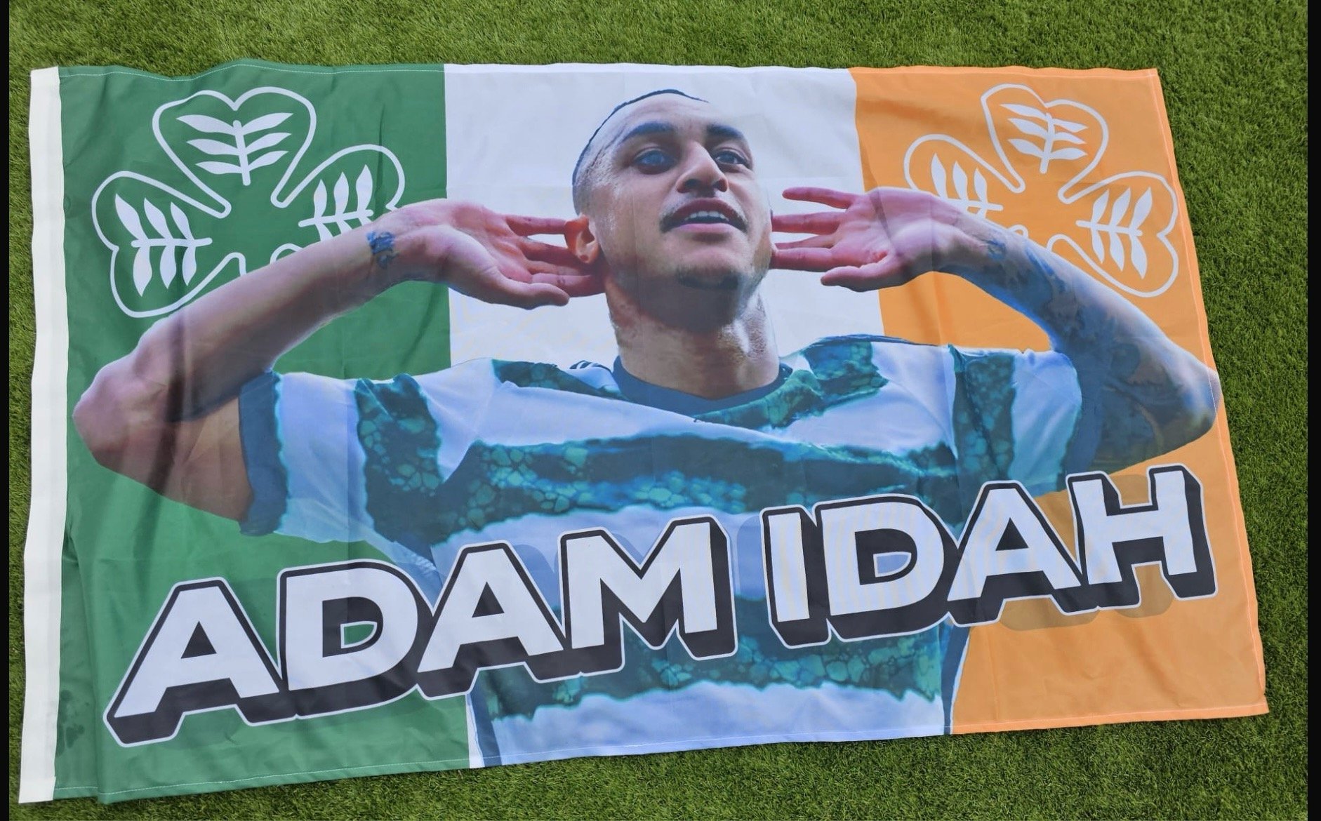 CELTS ADAM IDAH FLAG 5x3 NEW | hailhailsouvenirs