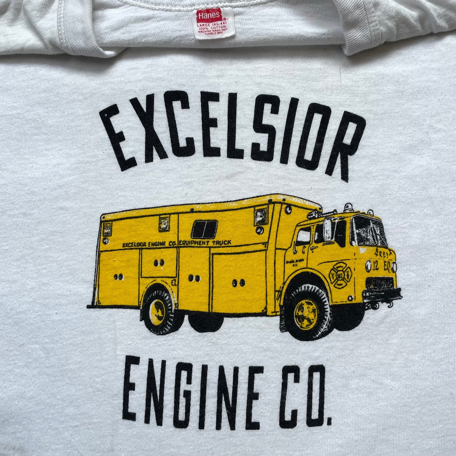 Original 70s Excelsior Engine Co. Sz Large | ChinaCatClothing