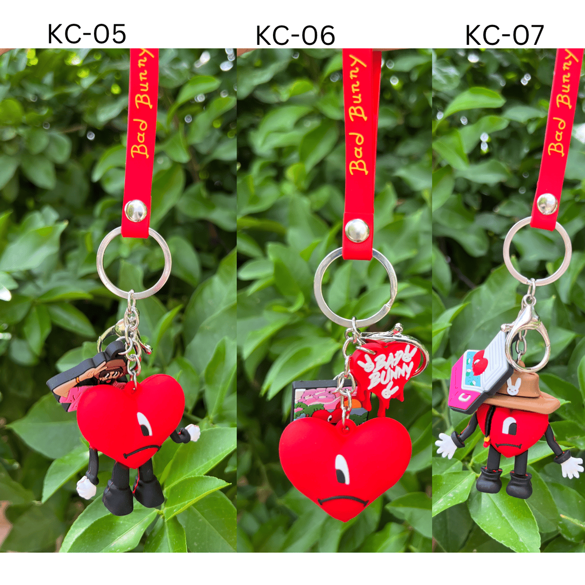 Bad Bunny Keychain | Stylin' Charms