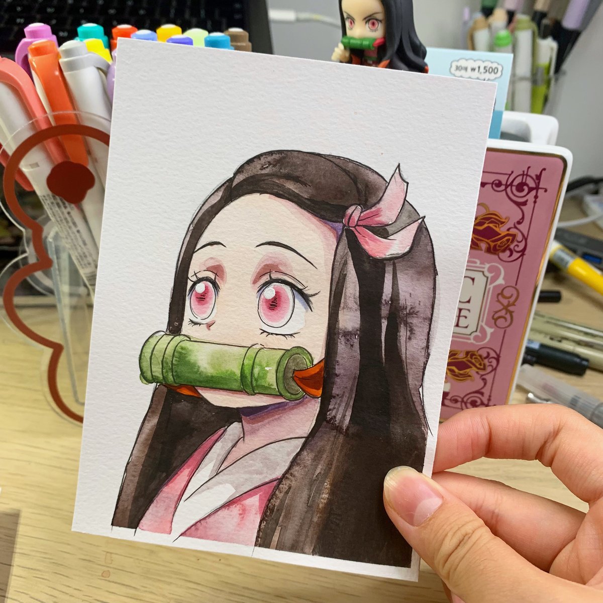 Nezuko ORIGINAL ART | lainahsart