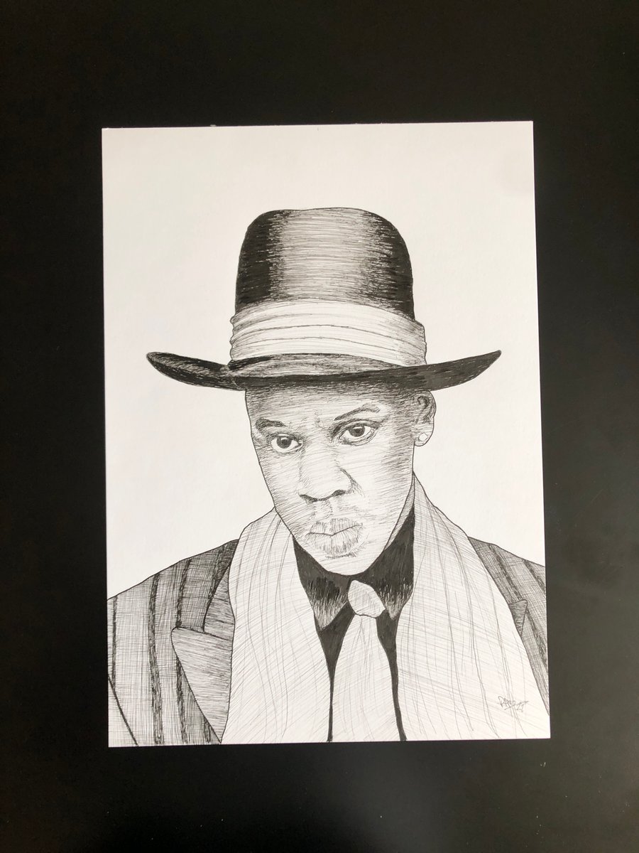 Jay-Z (original drawing) | Black Cheese Records