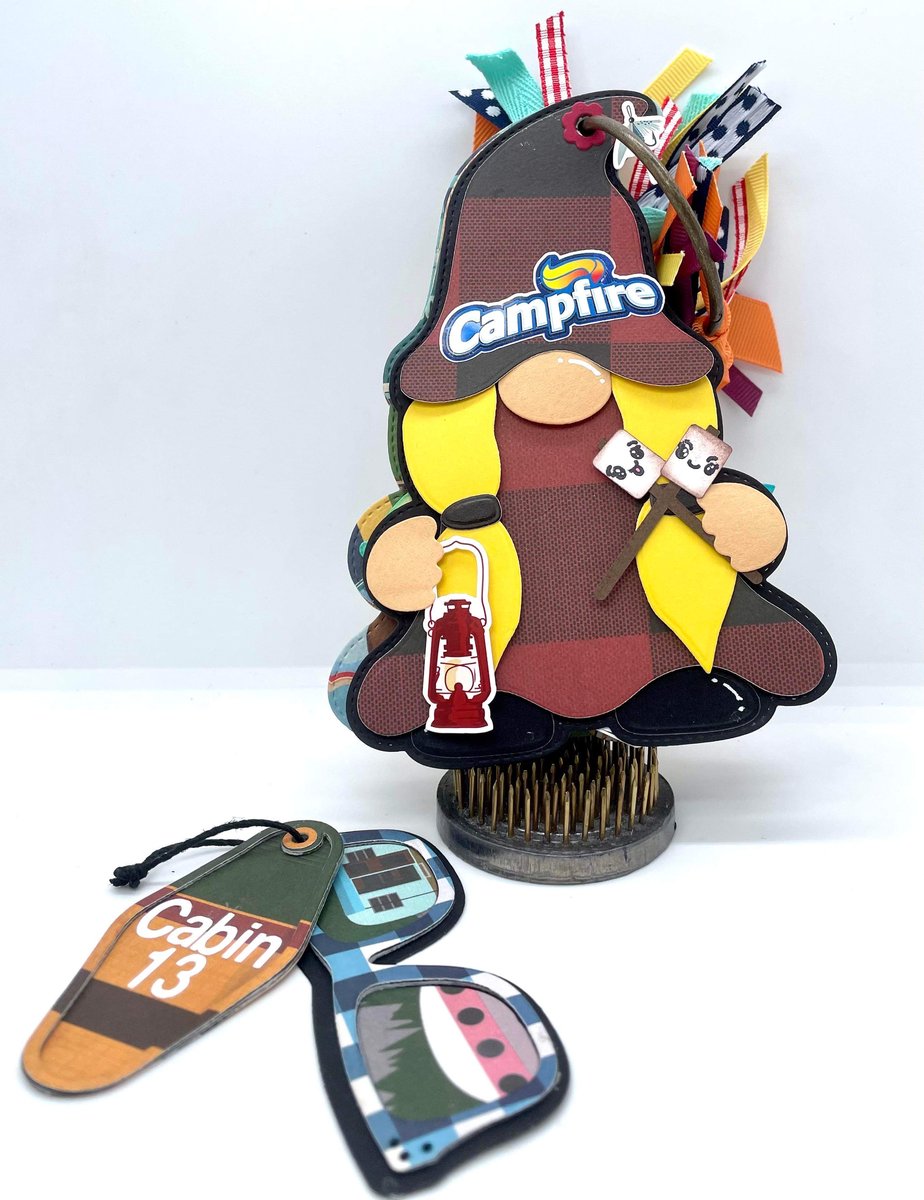 Girl Gnome mini album | My Crafting World Designs