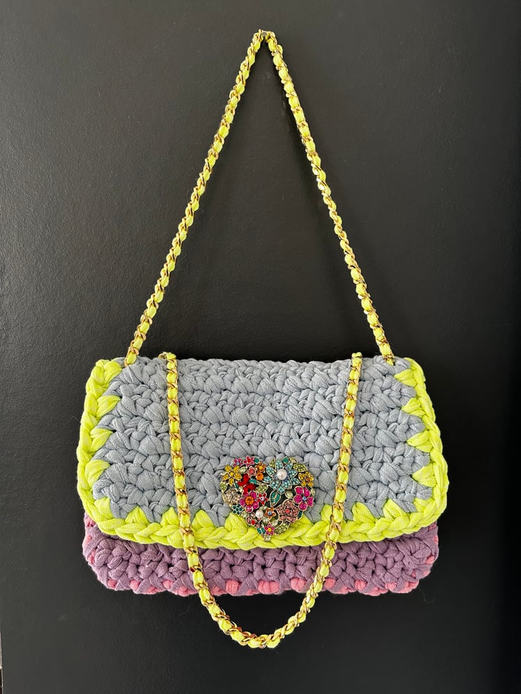 MEGA CHACHA bleu/ rose /lilas | CHLOÉ FALLAY