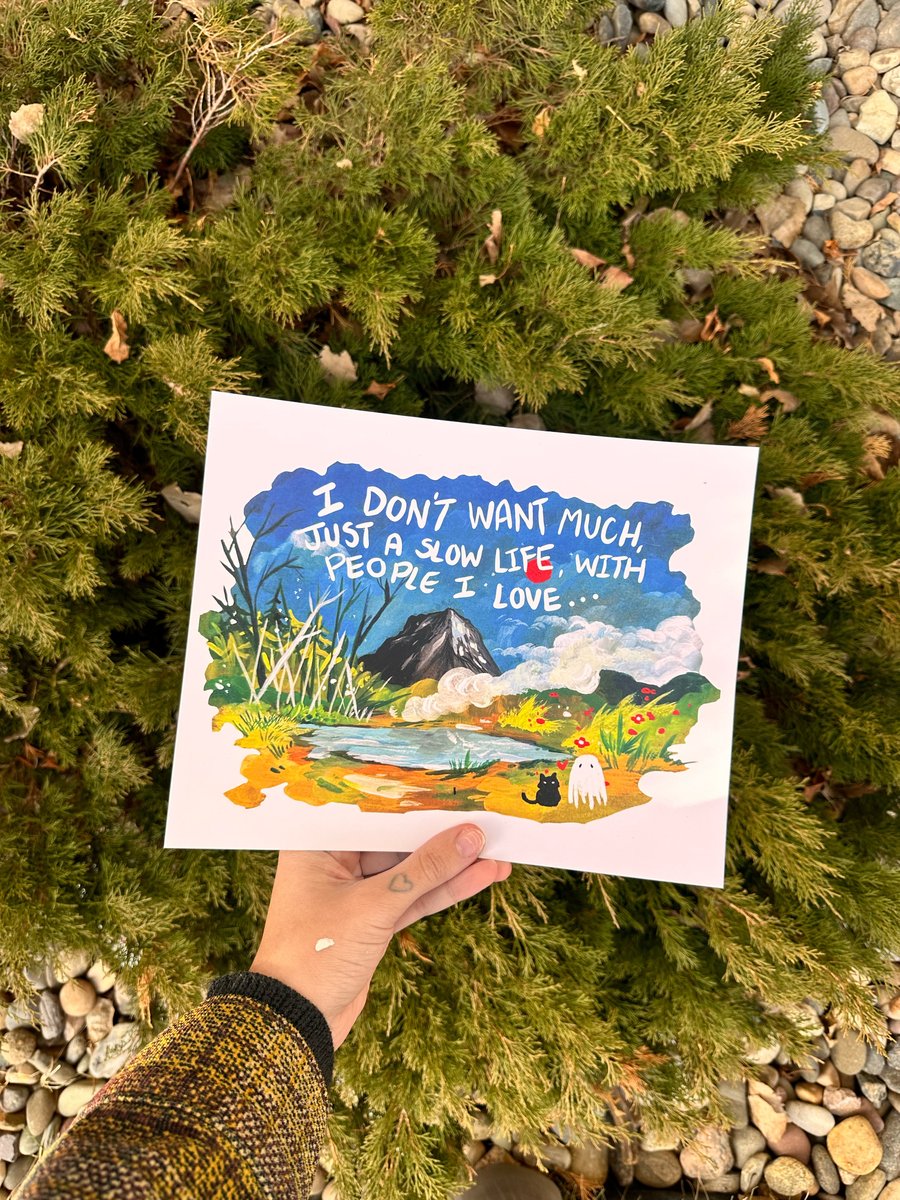 Slow Life (8x10 Art Print) | SunlightAfter