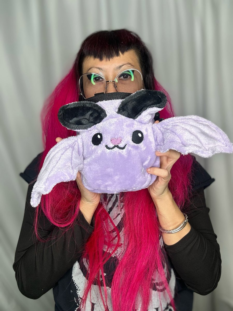 Lavender Bat Chalk Bag | sophireaptress