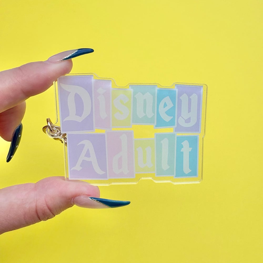 theme park addict bag charm | Sew Magic Co.